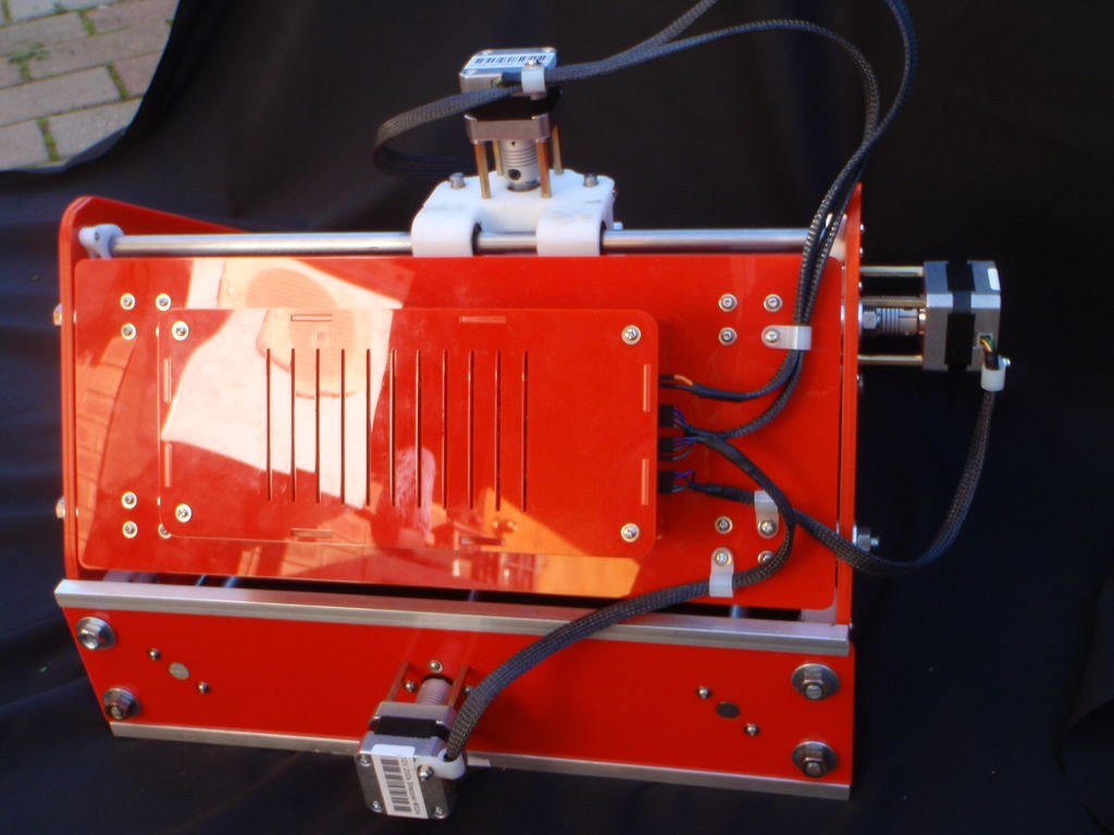 CNC Mill - laser cut parts - Obrary