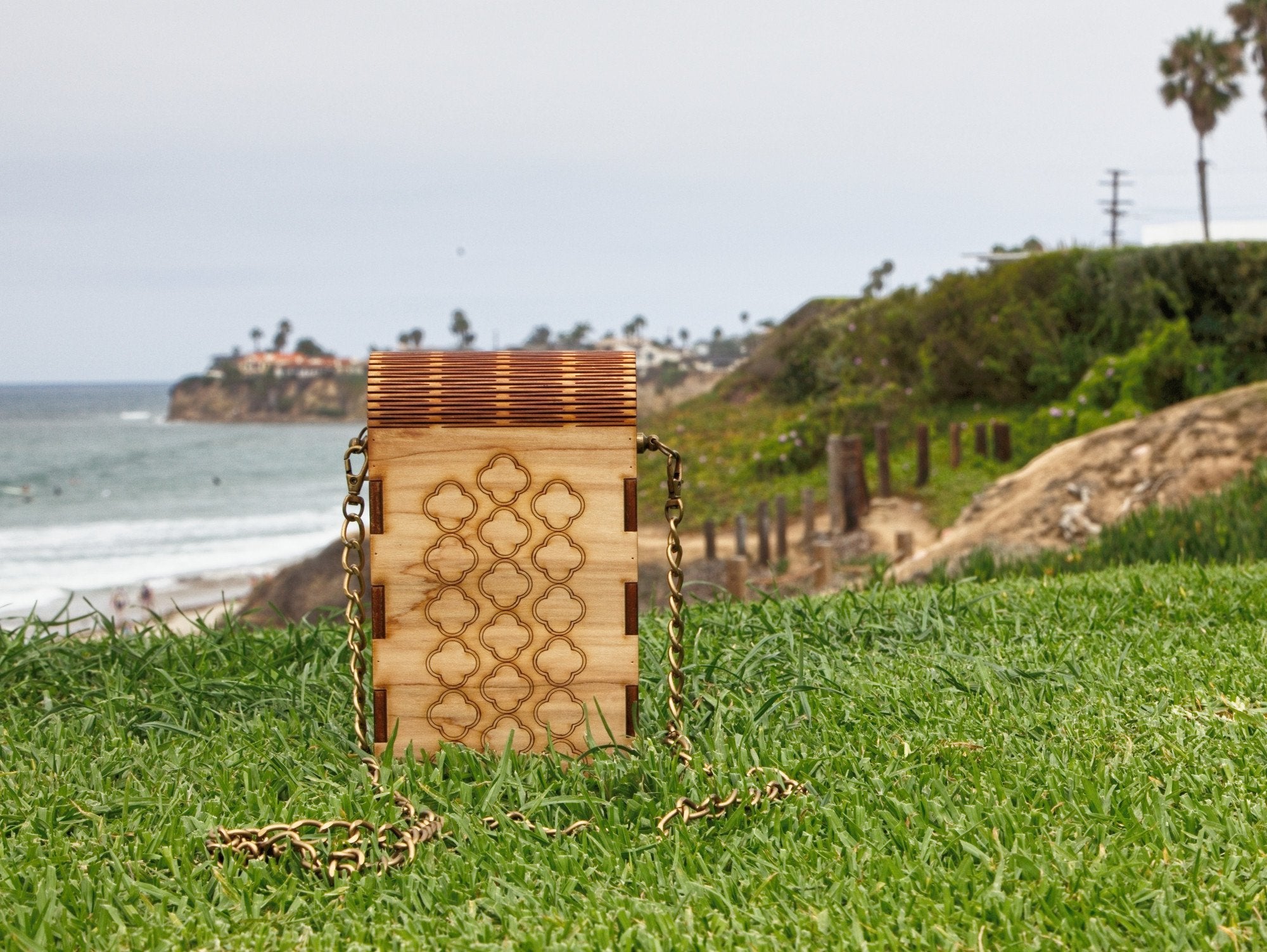 Mini Wood Purse - Obrary