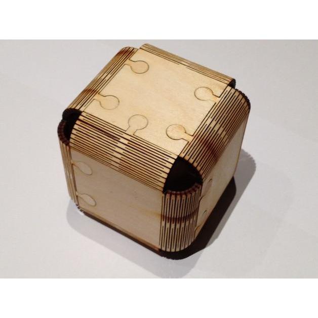 Laser Cut Cube - Obrary